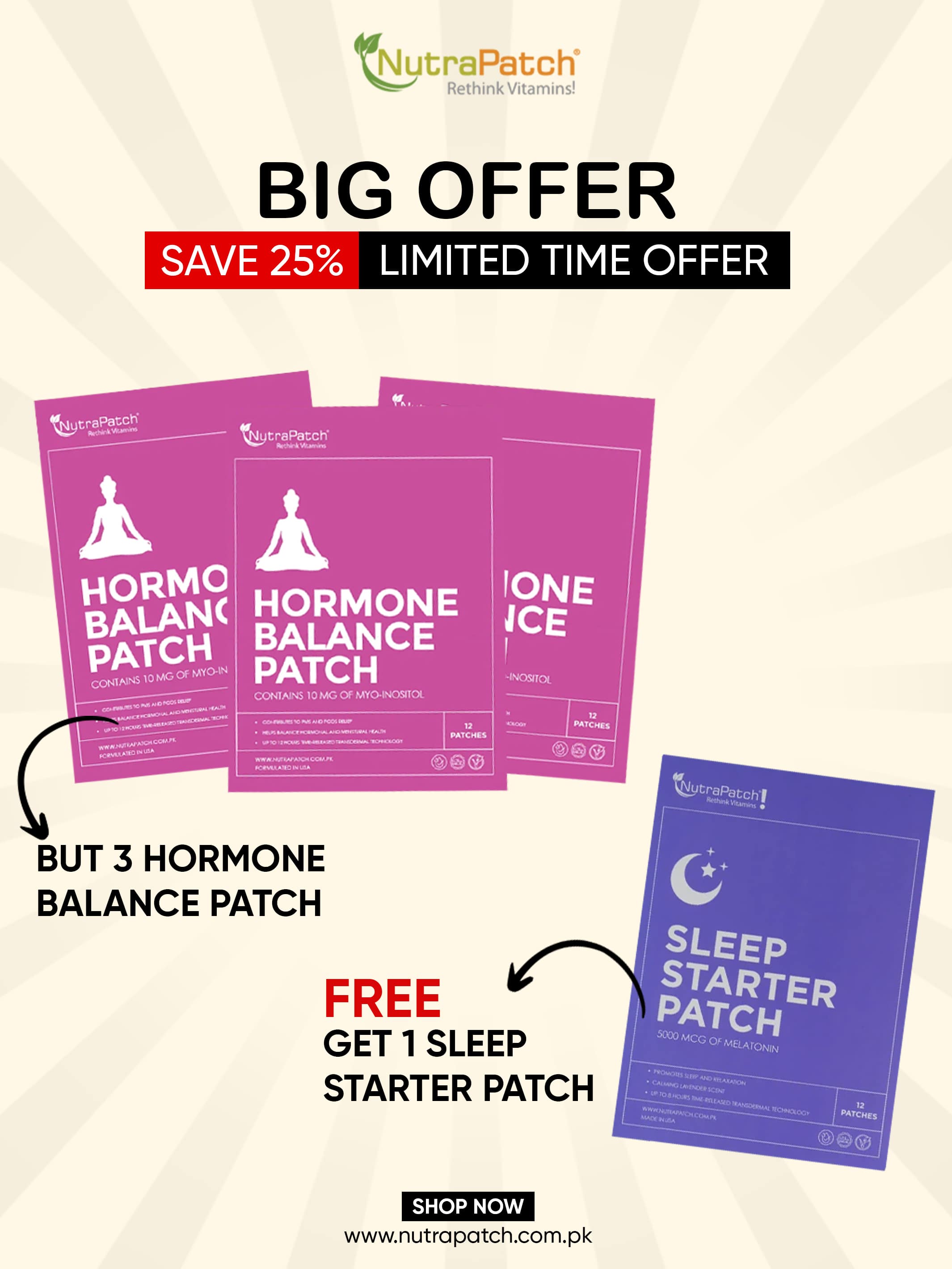 Exclusive Website Deals – NutraPatch